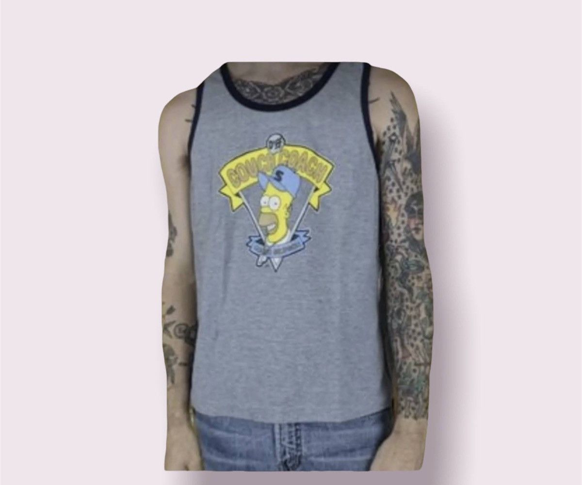 The Simpsons × Vintage The Simpsons T-Shirt Men’s Graphic Homer Tank ...