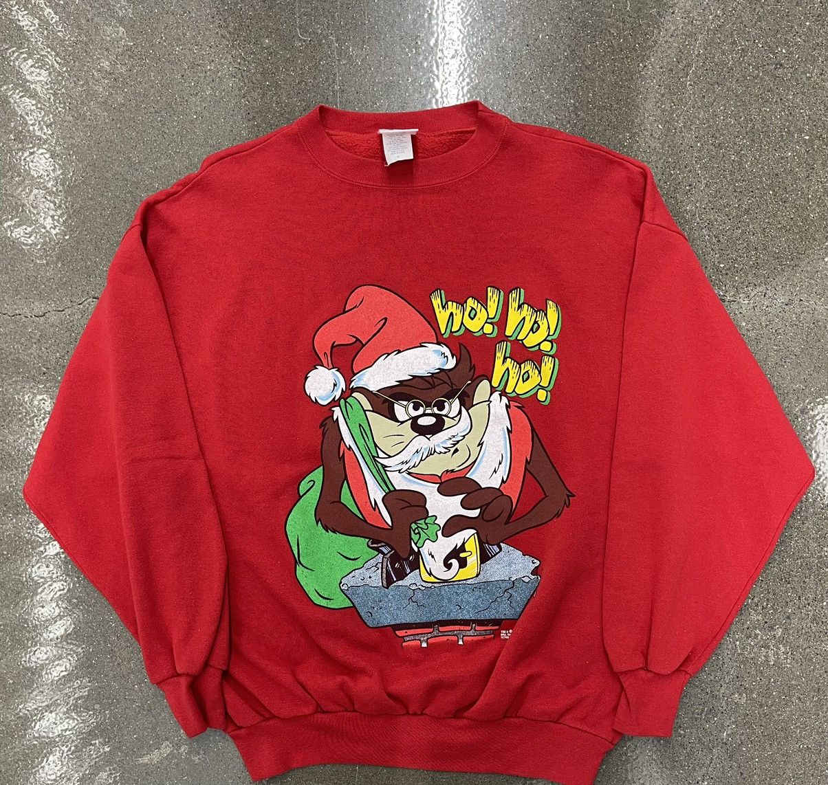 Vintage Vintage Taz Christmas | Grailed