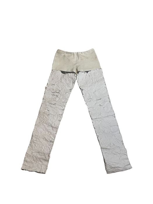 Maison Margiela Runway Margiela Paper Mache Pants | Grailed