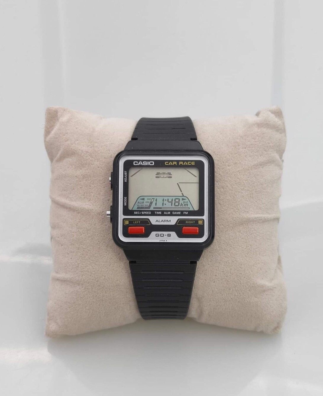 Vintage Rare Vintage Casio GD-8 Car Race Digital Men’s Watch 1980’s ...