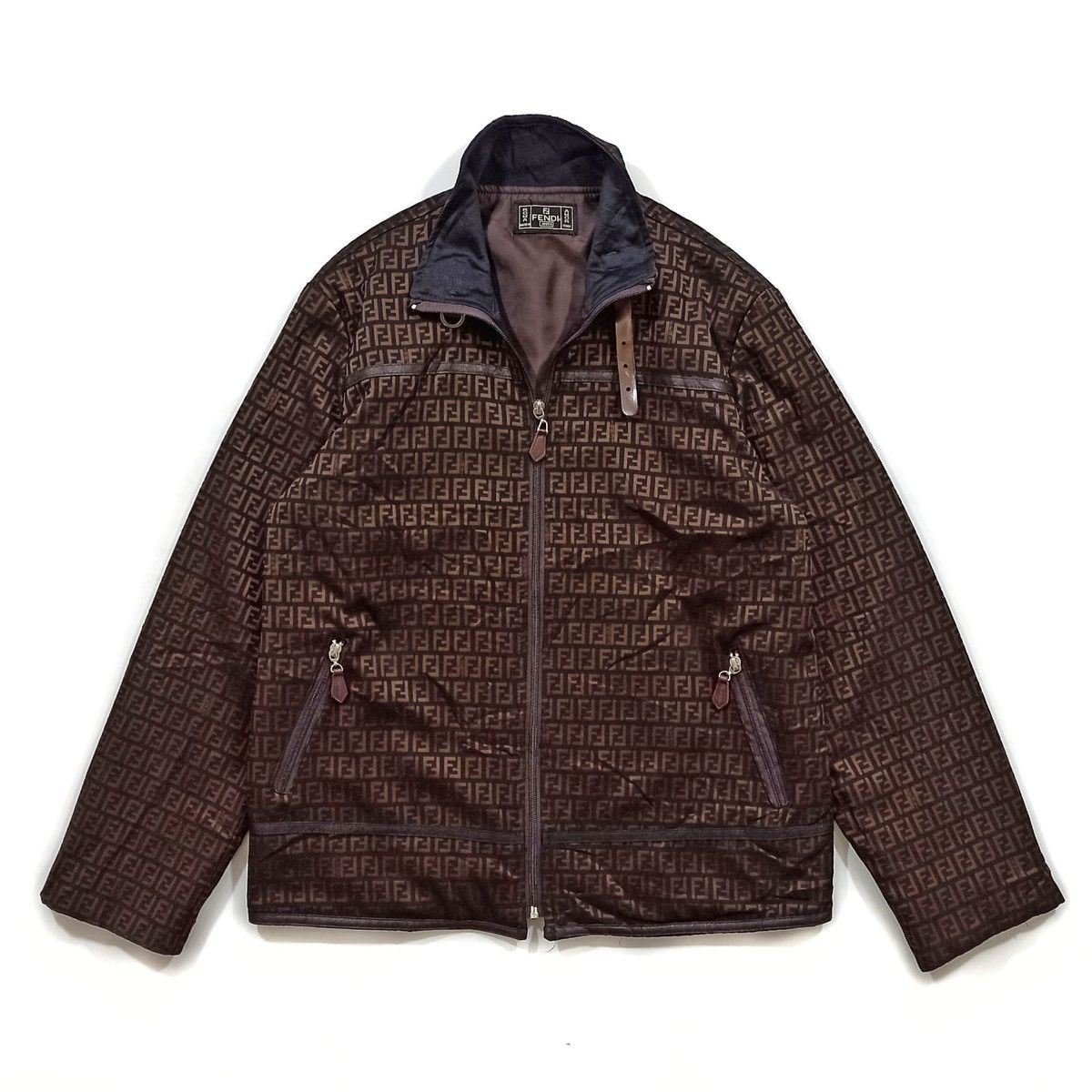 Vintage Vintage Rare Fendi Monogram Sherling Jacket Gor Winter | Grailed