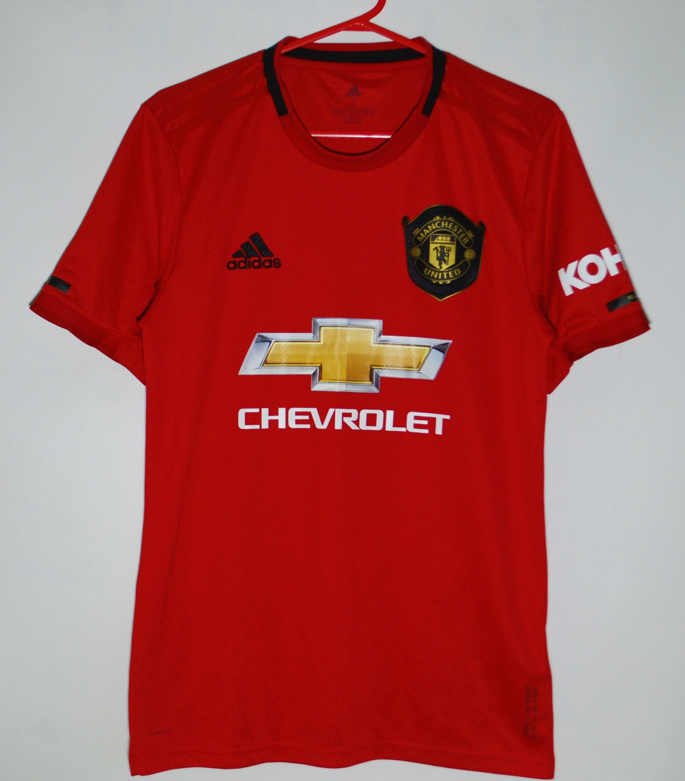Adidas MANCHESTER UNITED 2019 2020 HOME FOOTBALL SHIRT SOCCER | Grailed