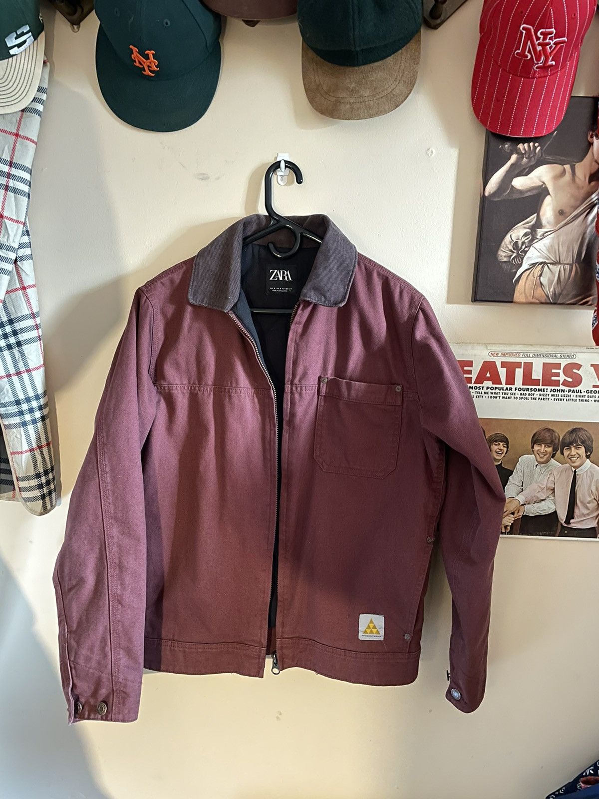 Zara Zara Carhartt Detroit style work jacket | Grailed