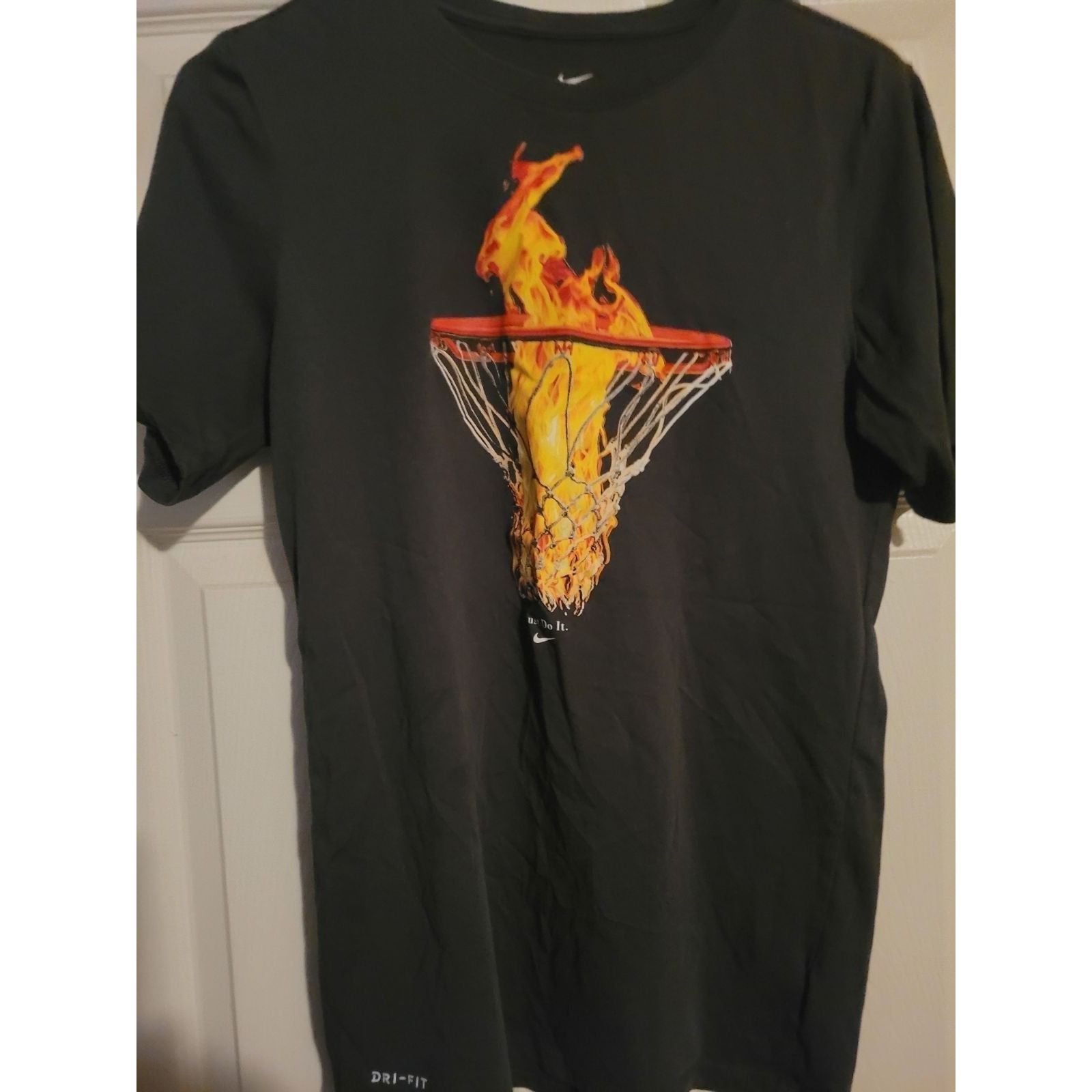 Nike Nike Dri Fit Fire Hoop Sz S Tshirt Men | Grailed