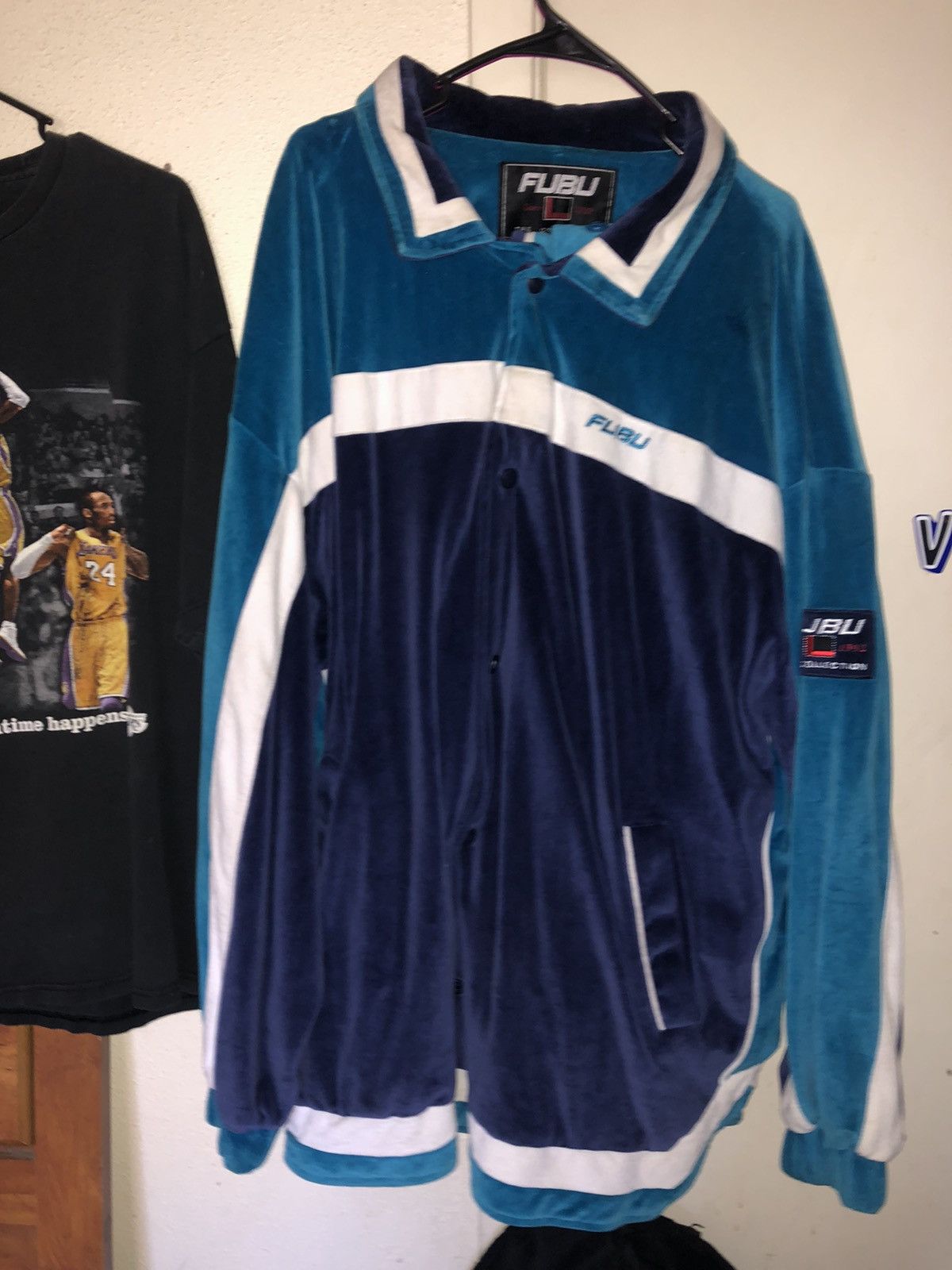 Fubu × Streetwear × Vintage Vintage Velour Fubu Tracksuit (Top) | Grailed