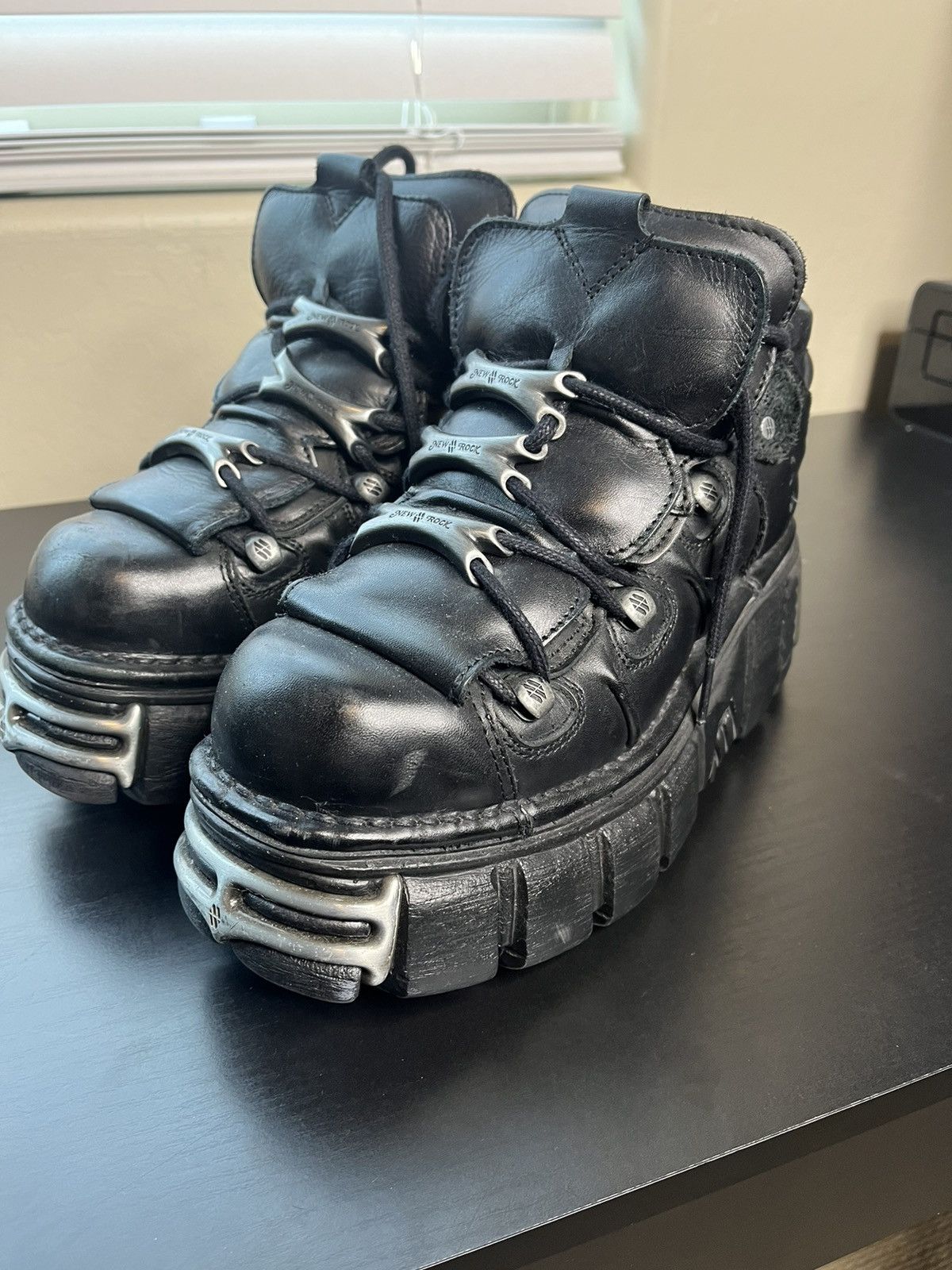 Luxury New Rock M106 Ankle Boot | Grailed