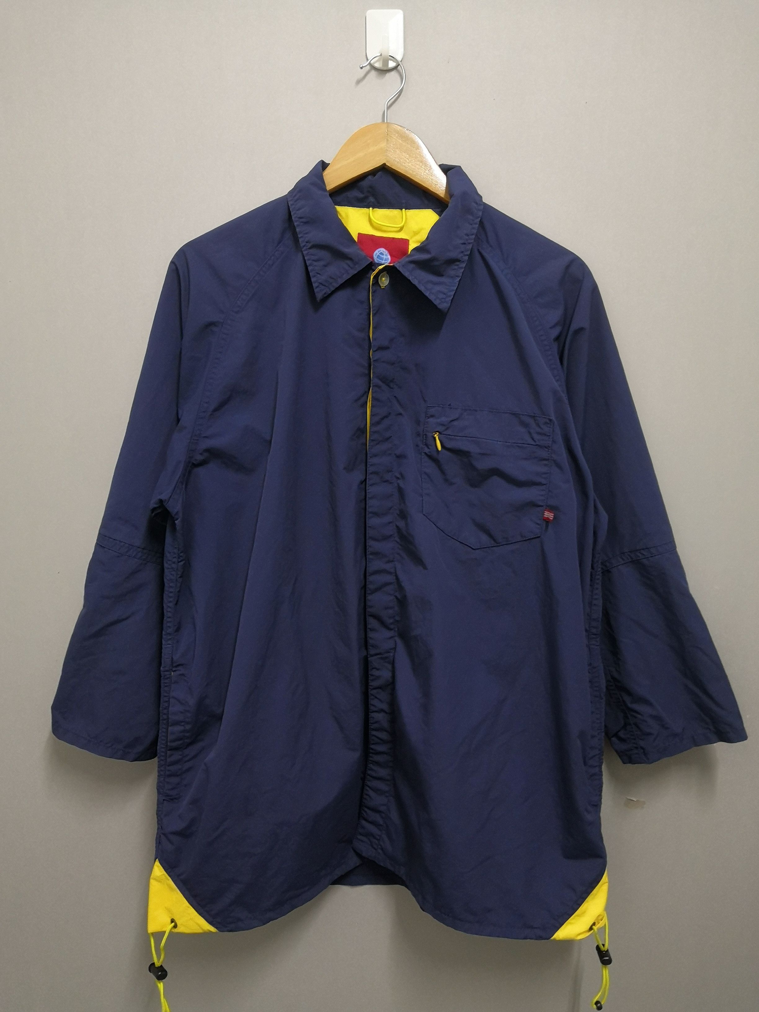 Japanese Brand × Streetwear On board Japan Lab Coat Button Up Jacket ...