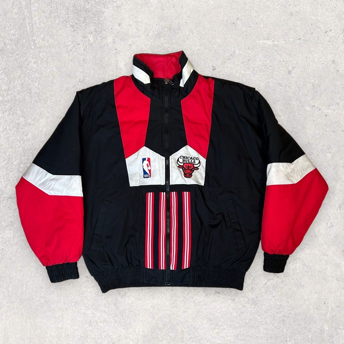 Vintage Vintage 90s Pro Player Chicago Bulls Reversible Jacket | Grailed