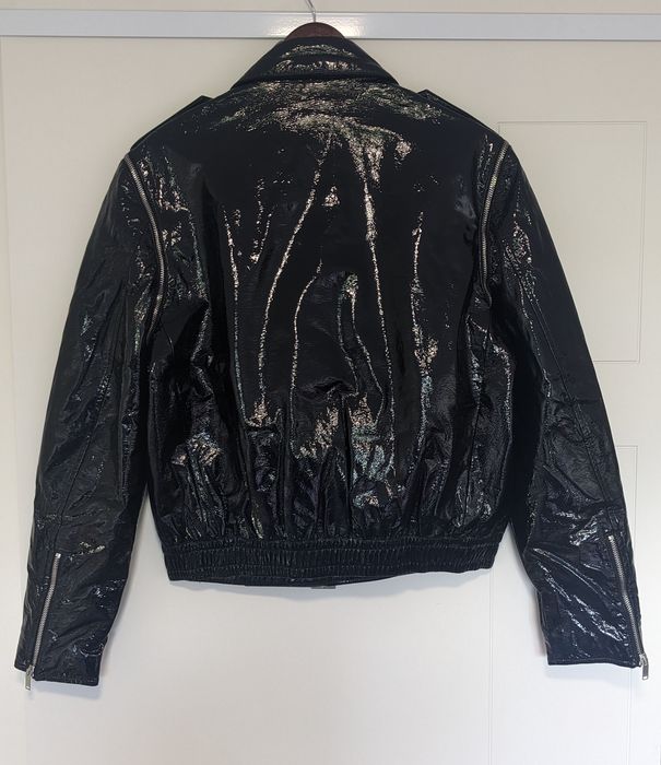Saint Laurent Paris SLP FW15 Vinyl Biker Jacket | Grailed