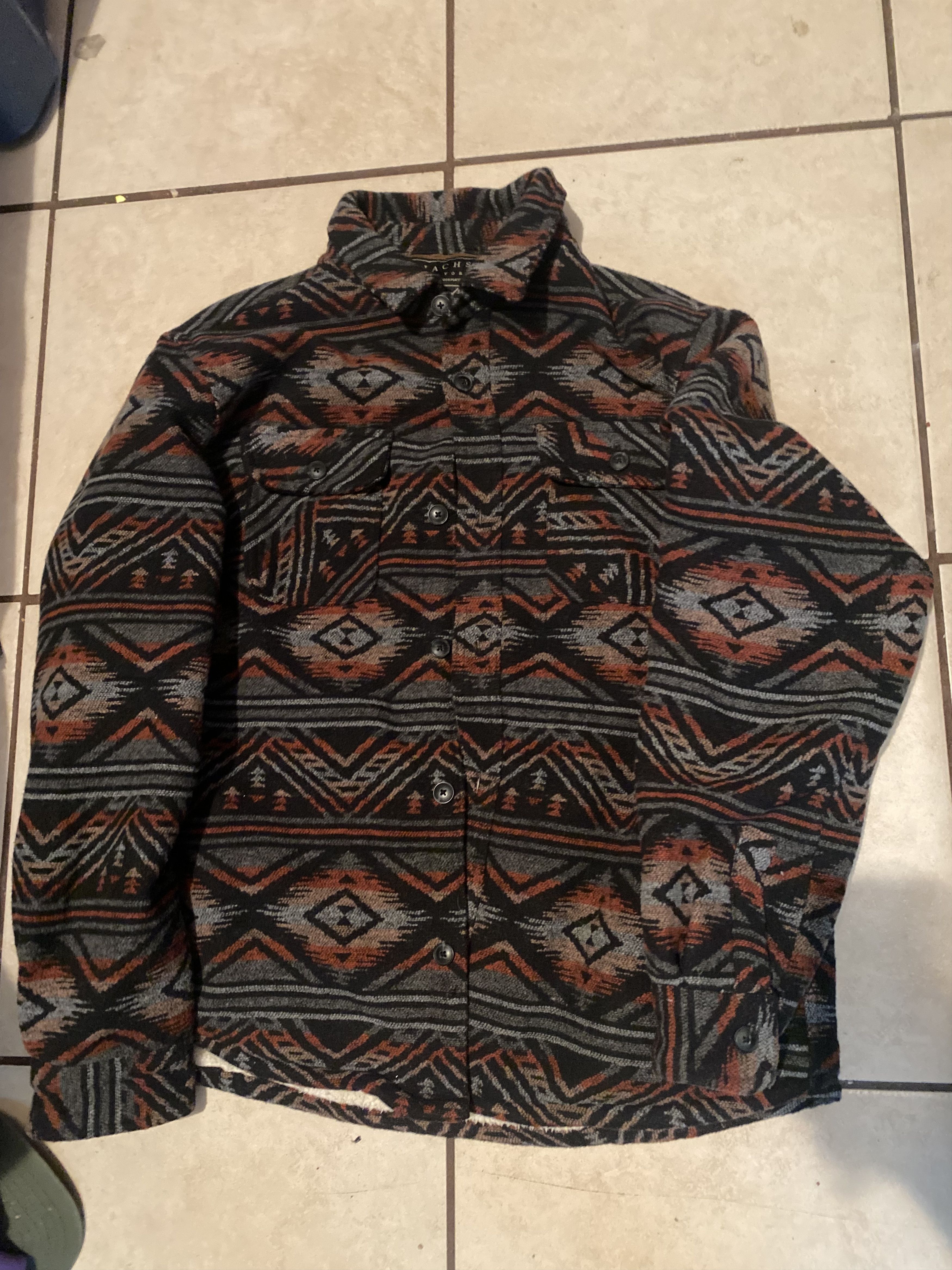 Jachs New York Pattern Heavy Navajo Jacket | Grailed