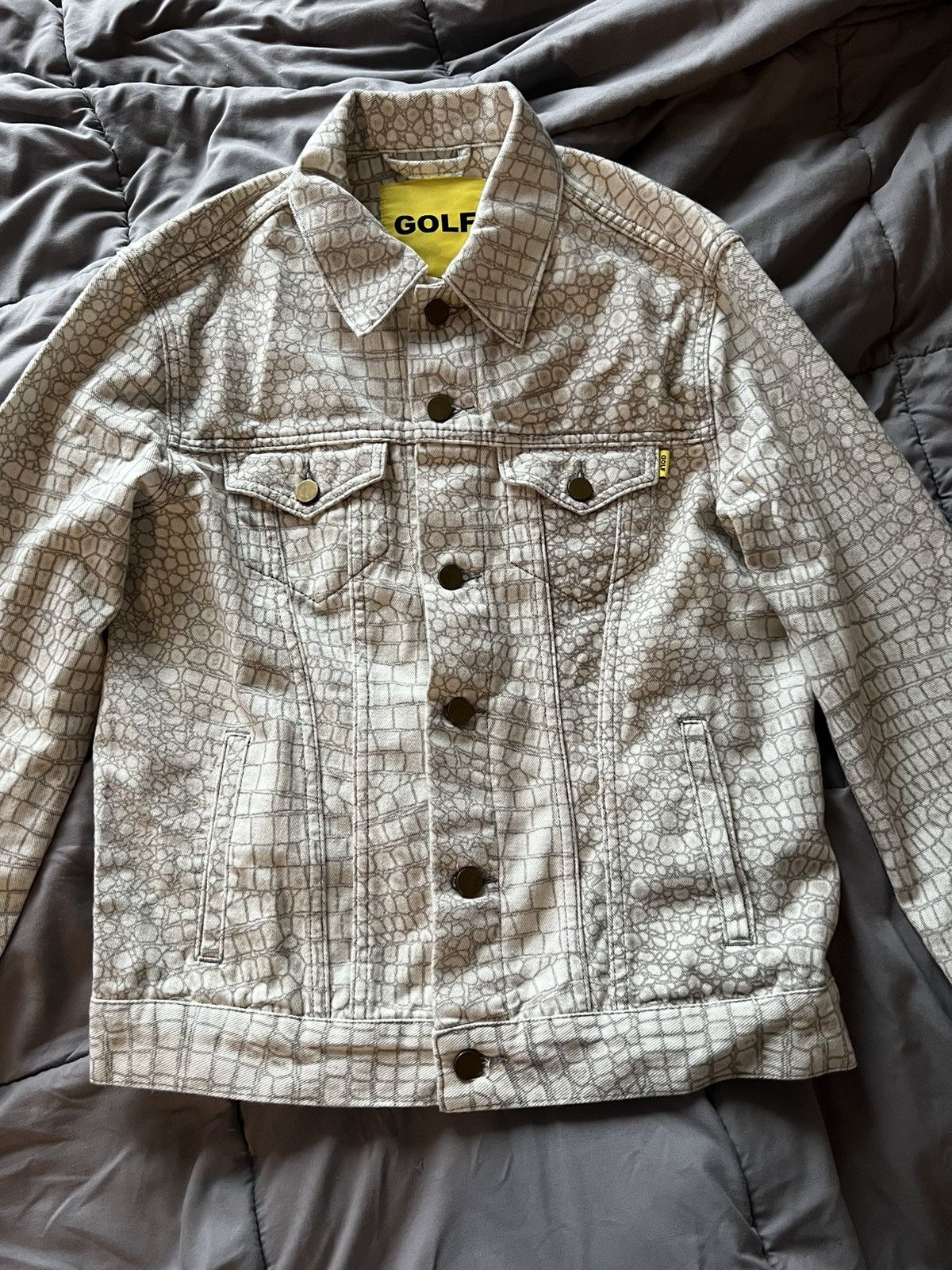 Golf Wang Golf Wang Alligator Print Jacket | Grailed
