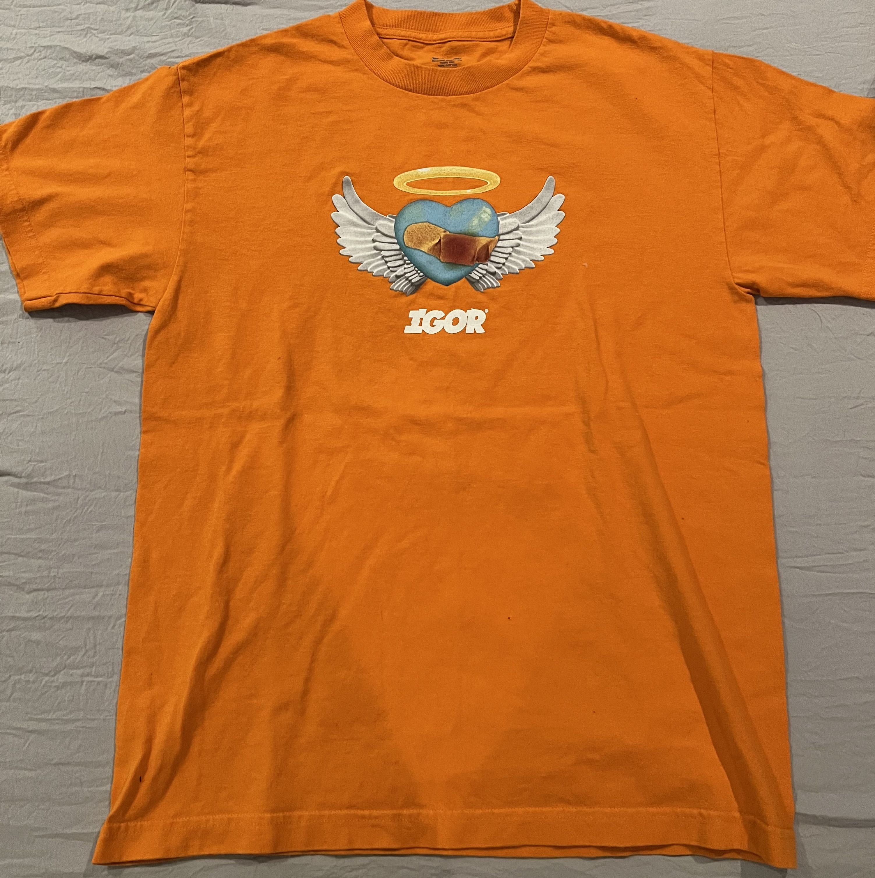 Golf Wang × Tyler The Creator Orange Tyler The Creator Igor Tour Heart ...