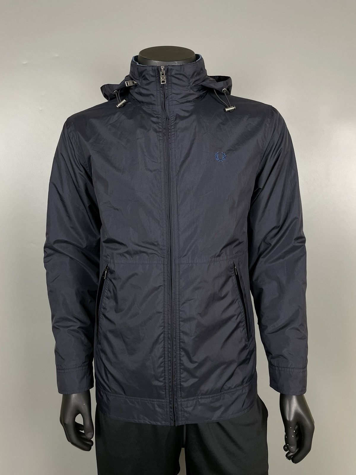 Fred Perry × Streetwear Fred Perry Jacket Windbreaker Hooded Polyester ...