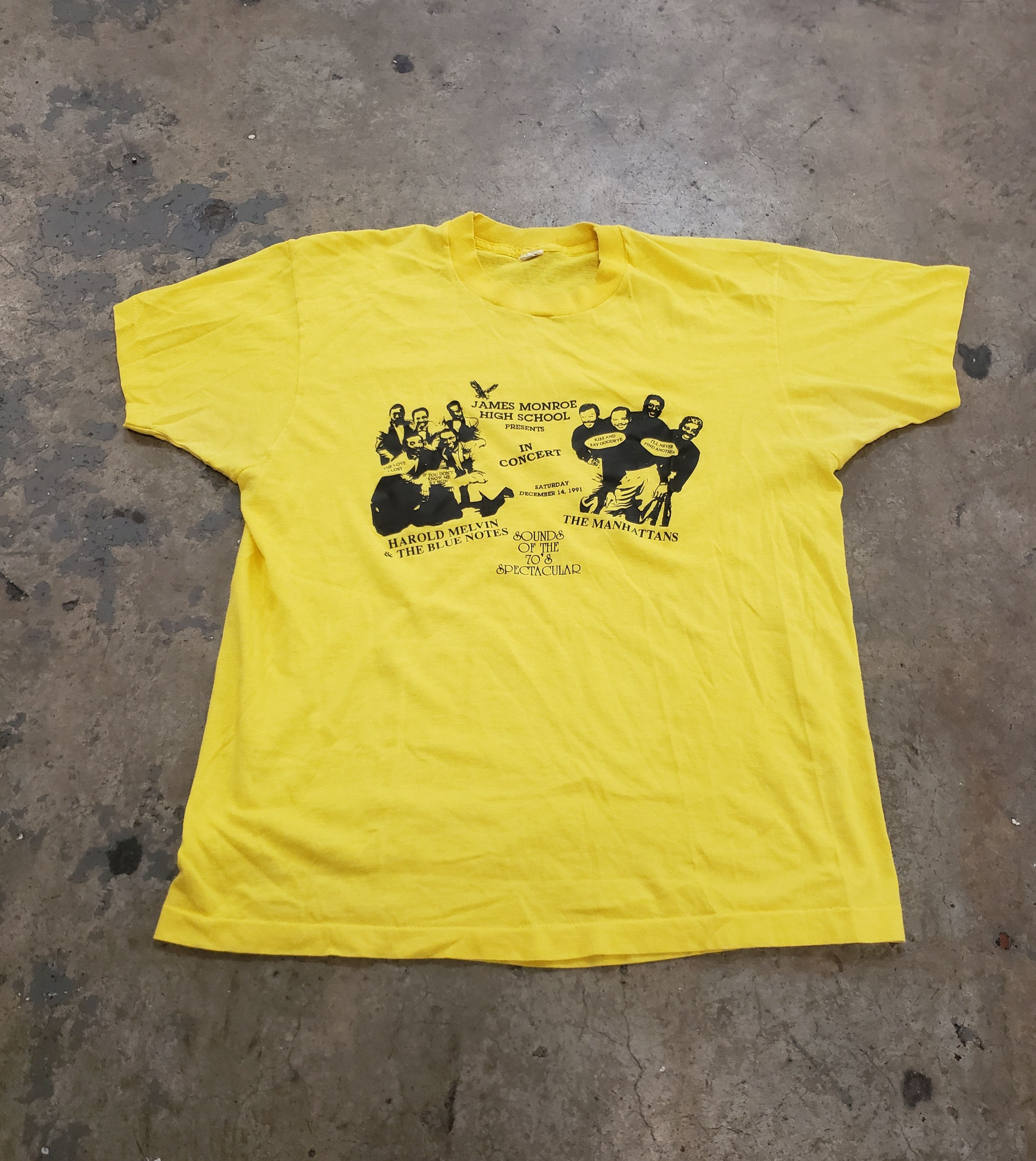 Vintage Vintage 80's Harold Melvin & The Bluenotes T-Shirt | Grailed