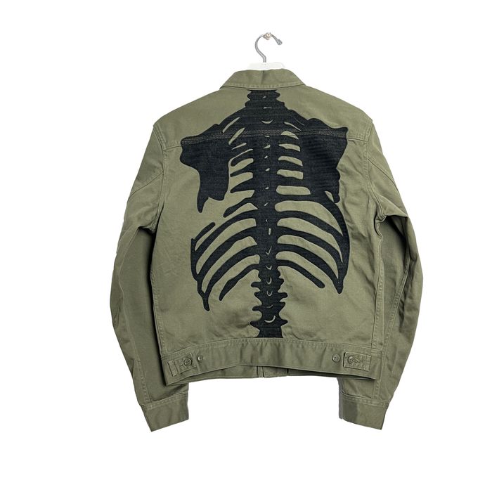 Kapital Westerner Bone Embroidered Jacket | Grailed