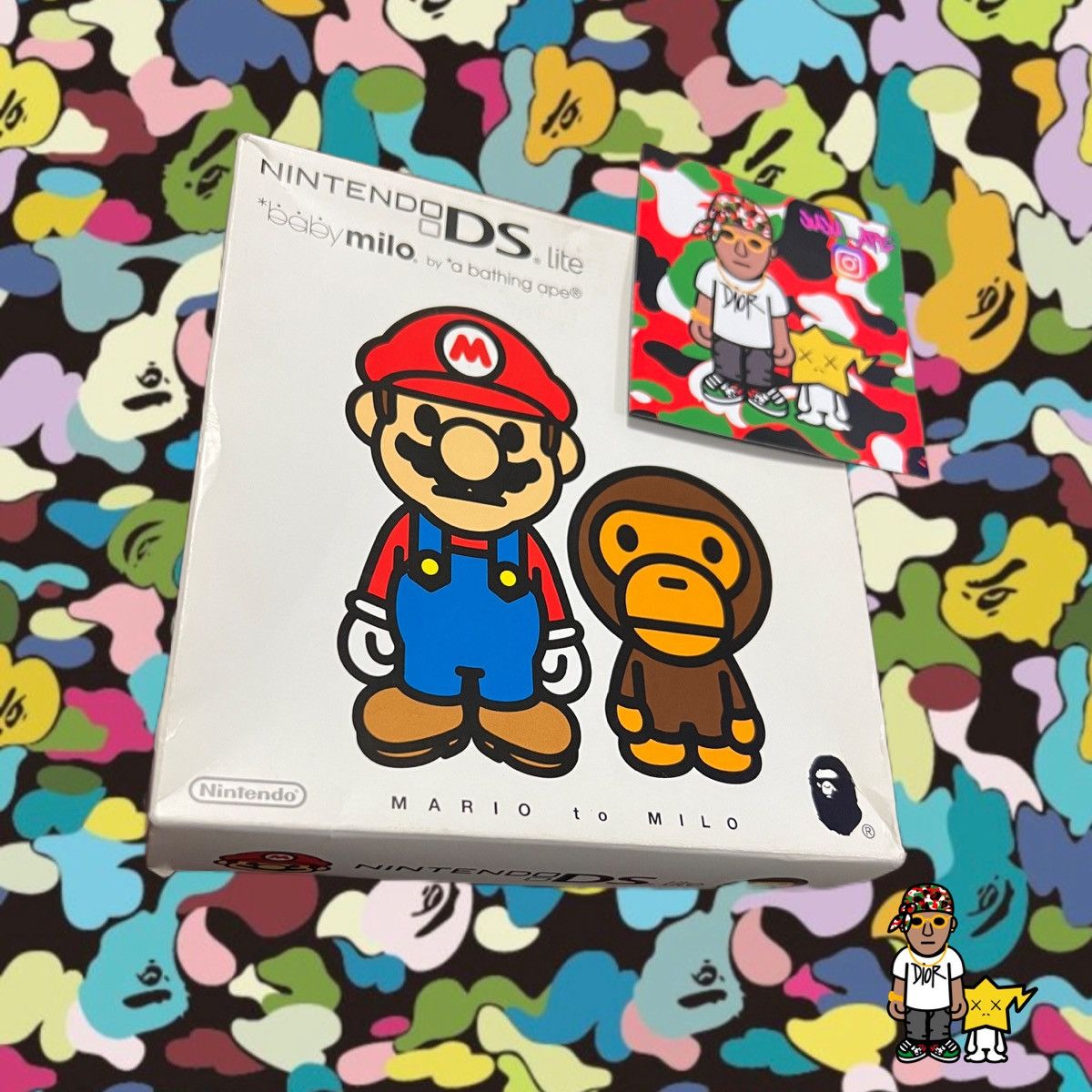 Bape × Nintendo A Bathing Ape X Nintendo DS Lite (Baby Milo Edition ...