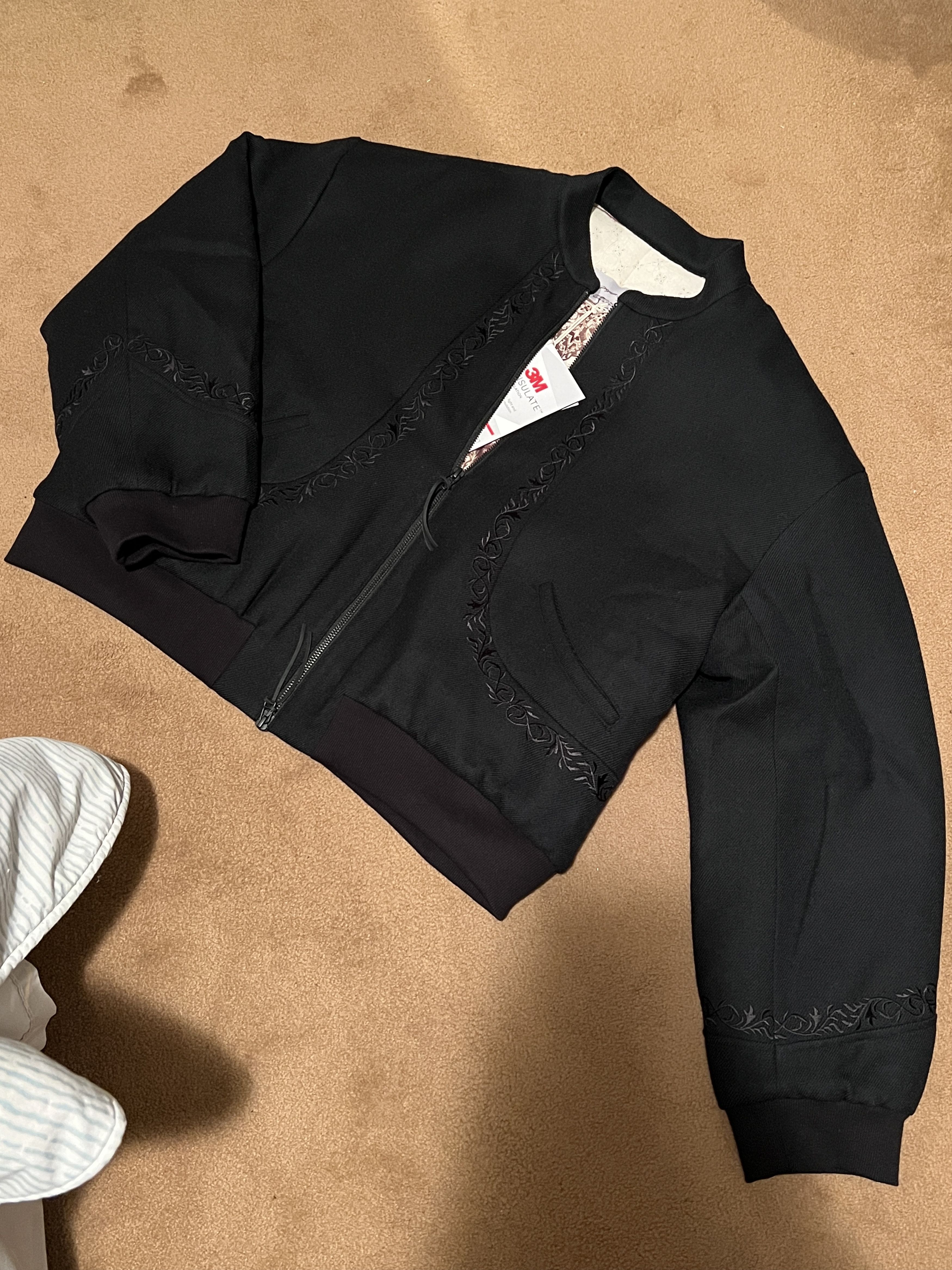 Professor.E Embroidered Bomber by Professor E. (FINAL PRICE DROP) | Grailed