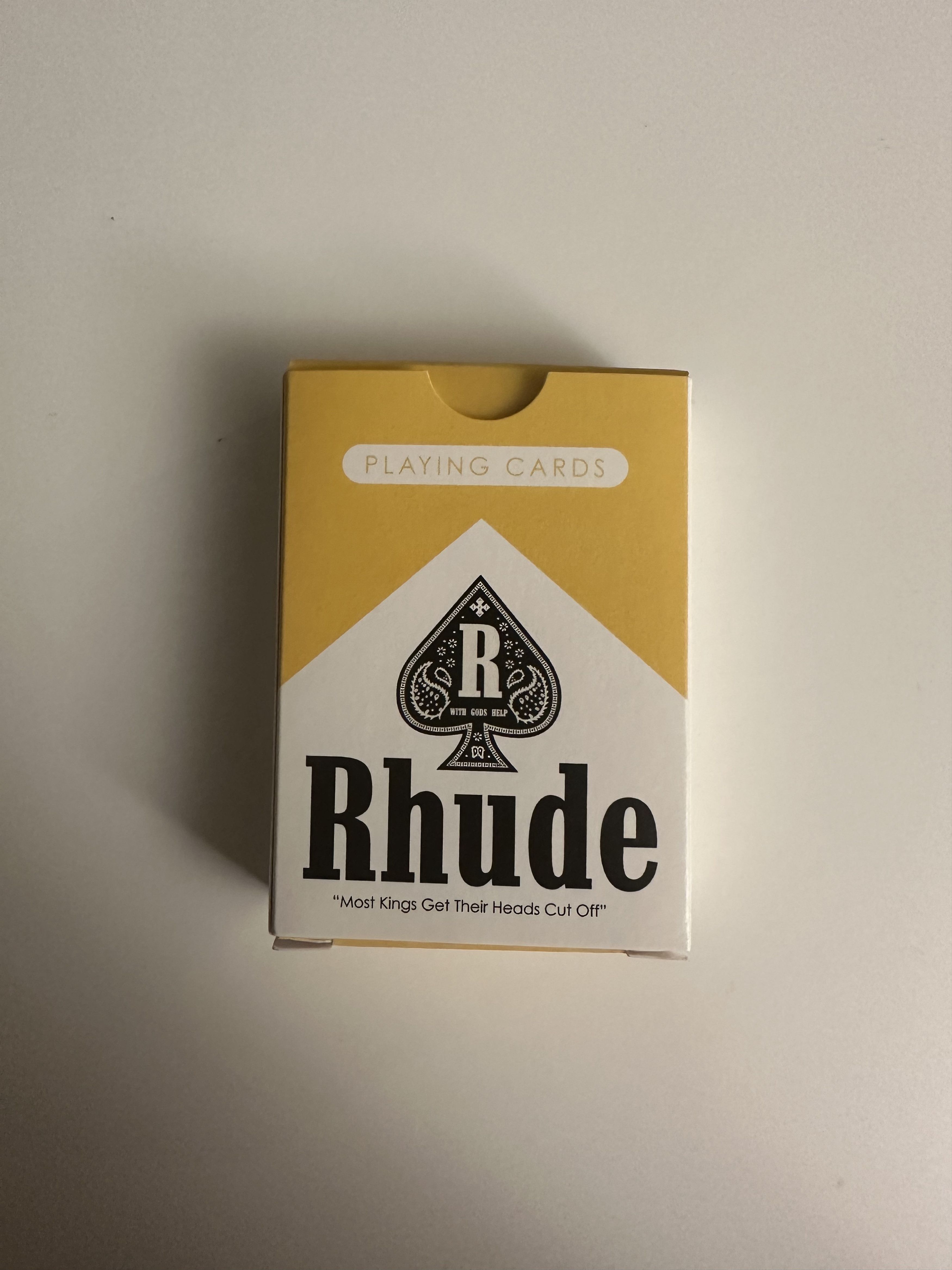 Rhude Rhude Playing Cards Monaco RARE | Grailed
