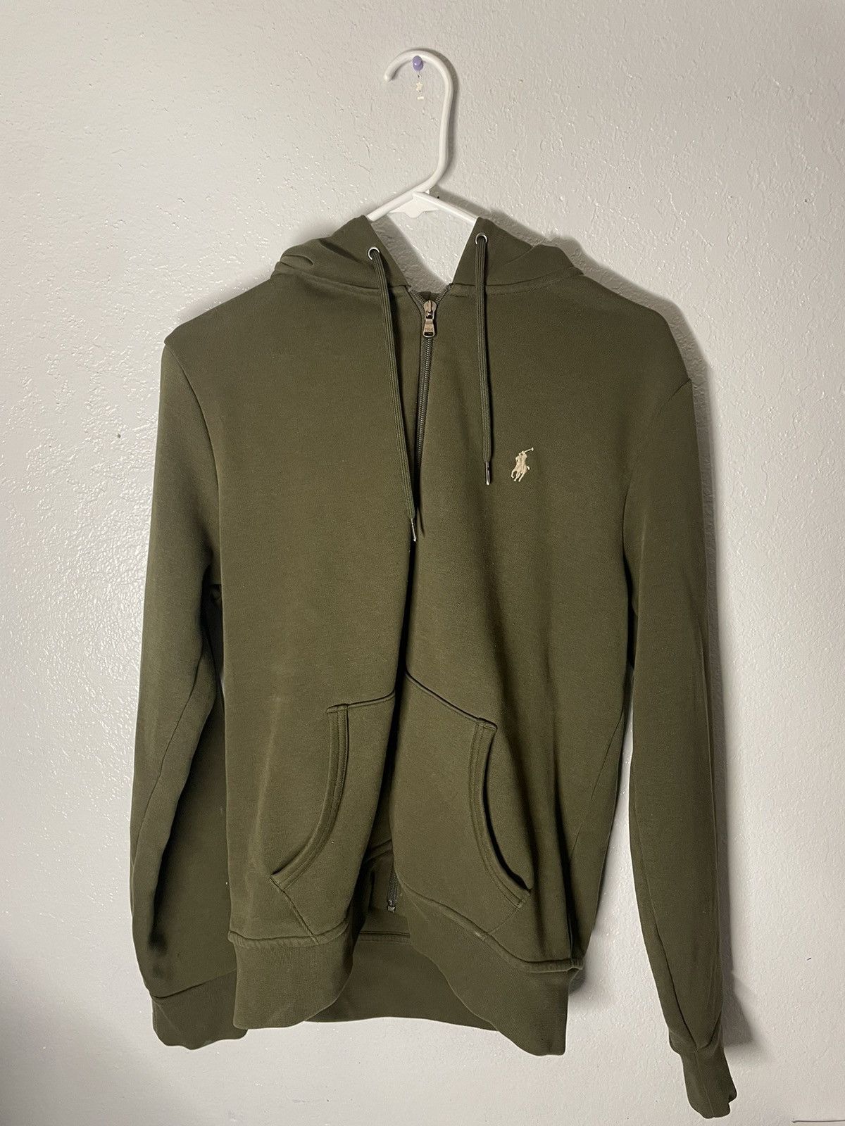 Polo Ralph Lauren Olive Green Polo Ralph Lauren Zip Up | Grailed