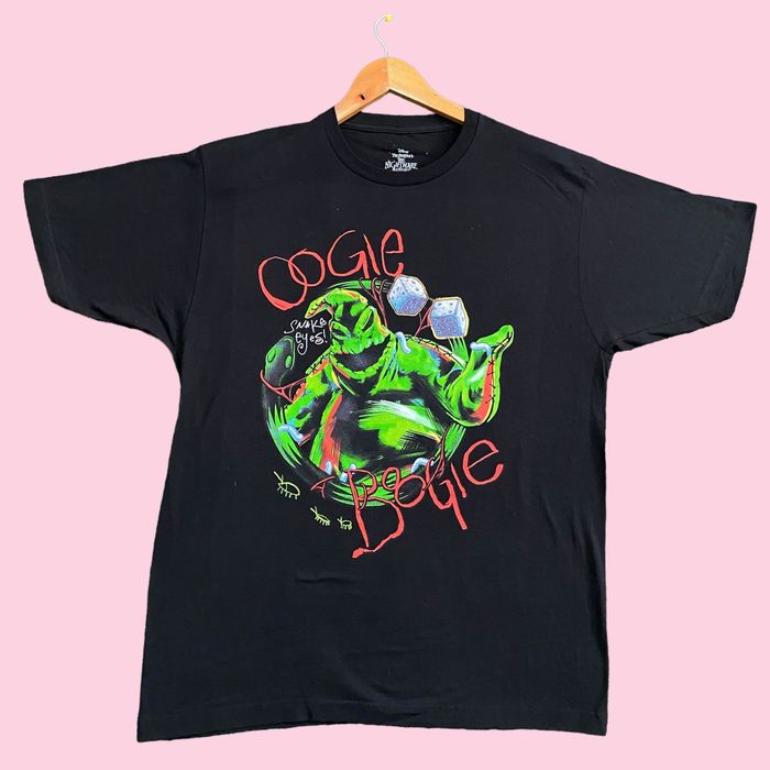 Movie The Nightmare Before Christmas Oogie Boogie Poster Tee L | Grailed