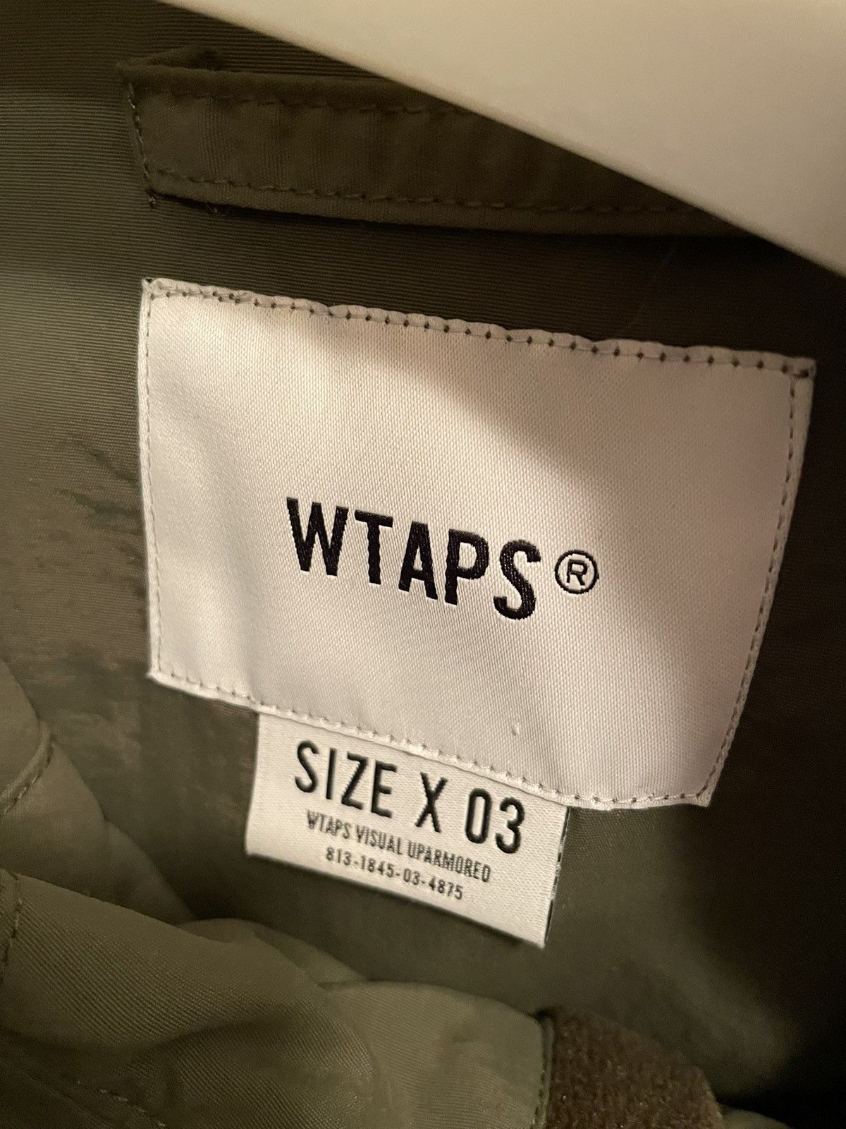 Wtaps Wtaps SBS Tussah Jacket olive drab | Grailed