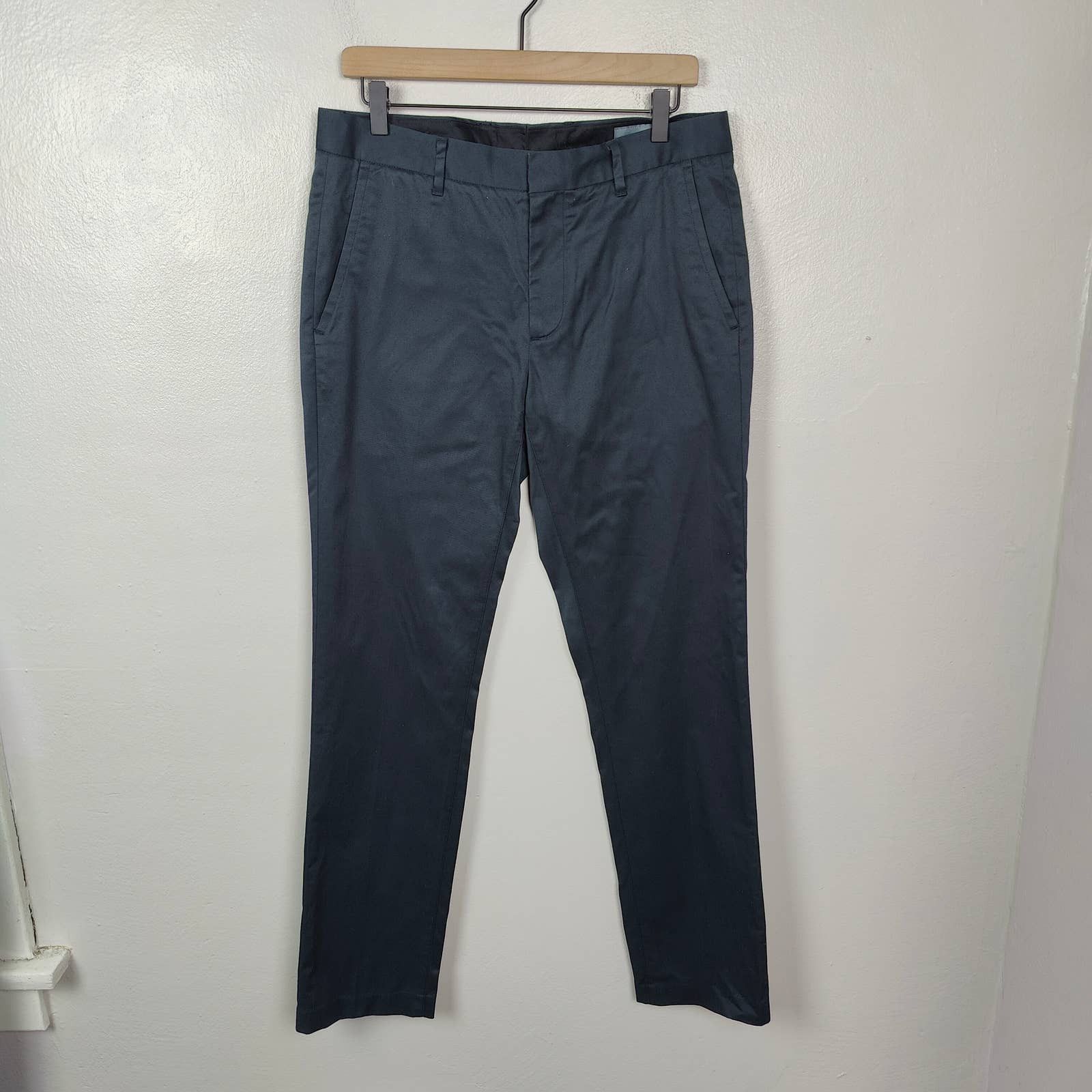 Bonobos Bonobos Tuesday Pants 32x32 Soft Black Tailored Fit Cotton ...