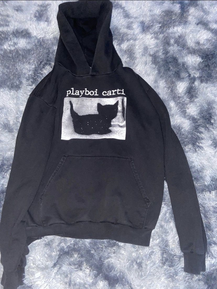 Playboi Carti Playboi Carti WLR Cat Hoodie | Grailed