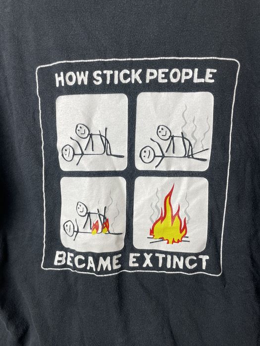 Vintage Vintage 1990s Todd Goldman How Stick People Became Extinct ...
