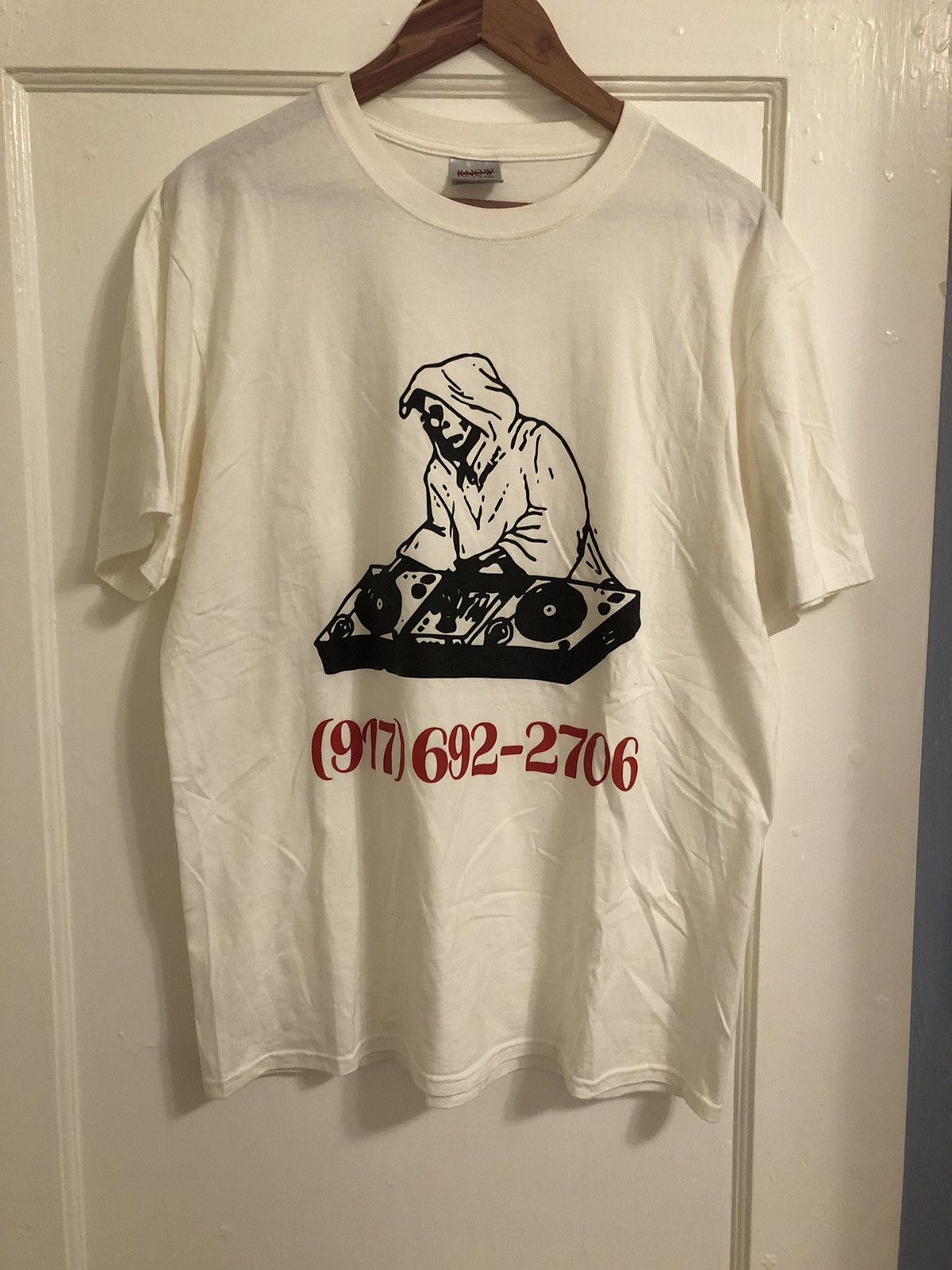 Call Me 917 × Know Wave Call Me 917 x Know Wave DJ Grim Reaper Tee | Grailed