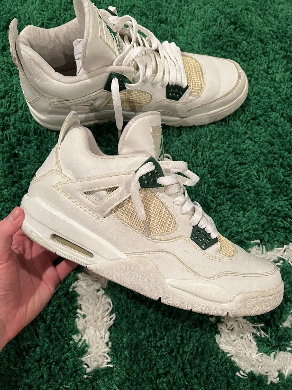 Jordan Brand × Nike Air Jordan 4 Retro 2004 Classic Green 2004 | Grailed