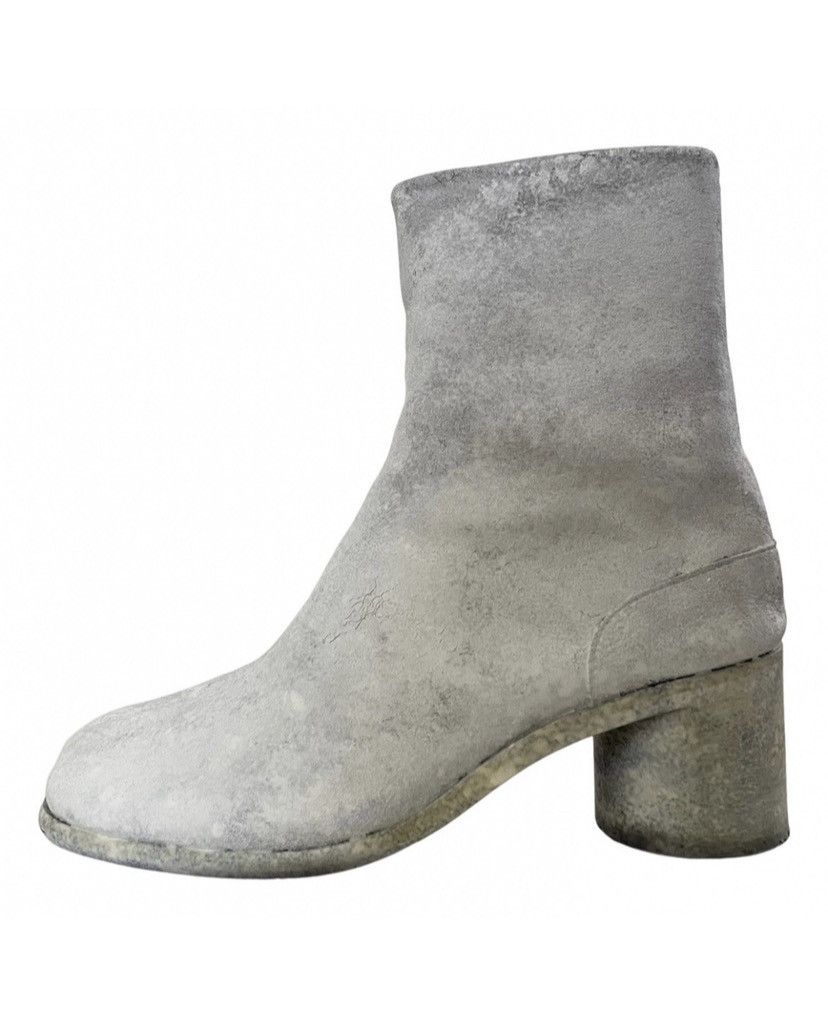 Maison Margiela Maison margiela white painted tabis | Grailed
