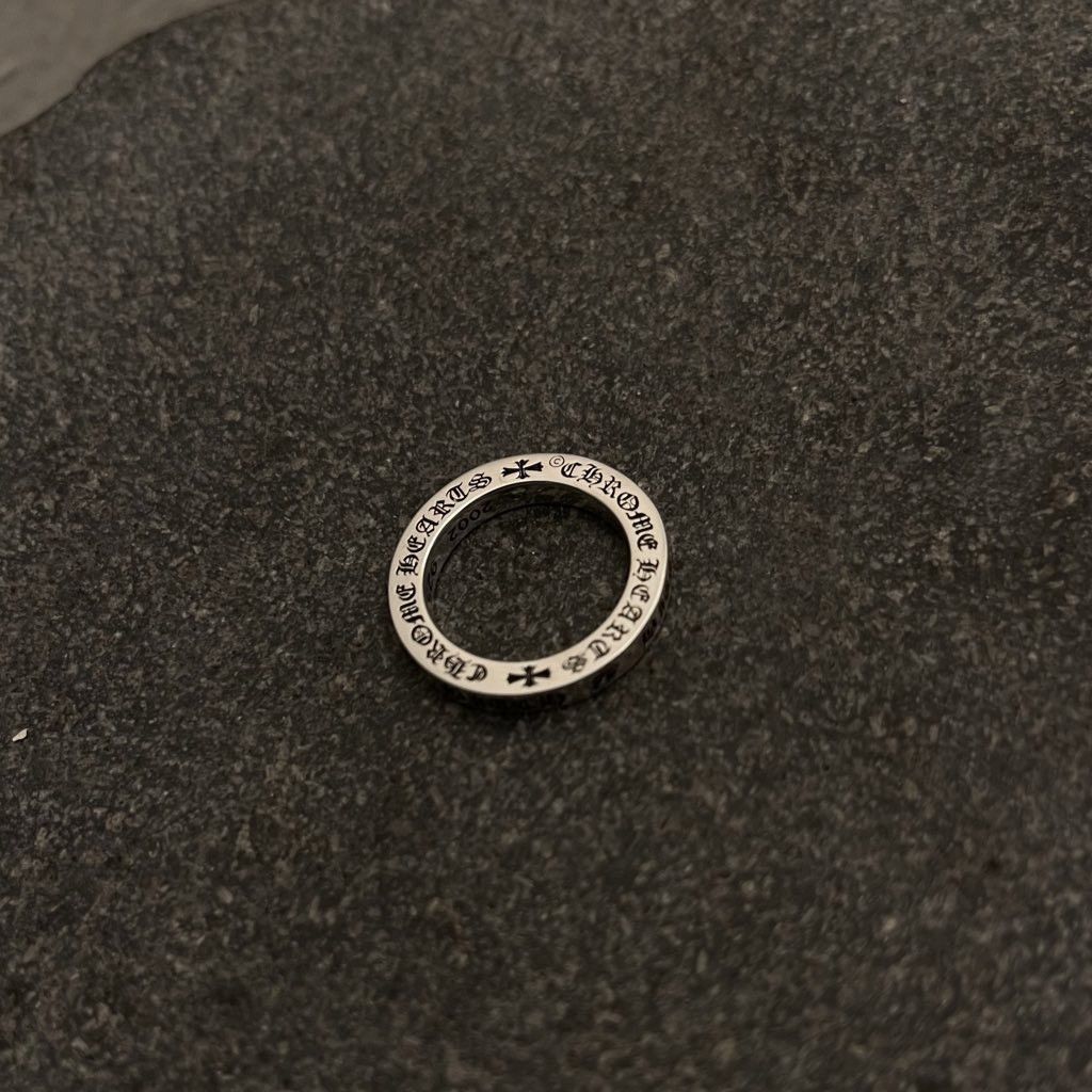 Chrome Hearts Chrome Hearts 3mm Rolling Stones Ring | Grailed
