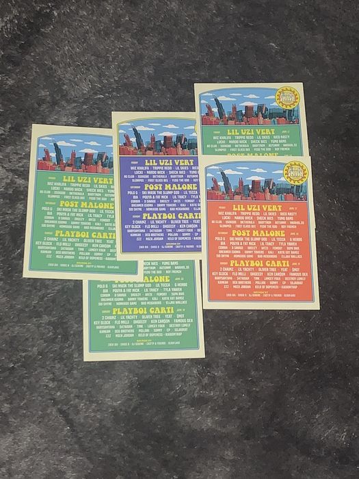 Lyrical Lemonade 2022 Lyrical Lemonade Summer Smash VIP artist trading ...