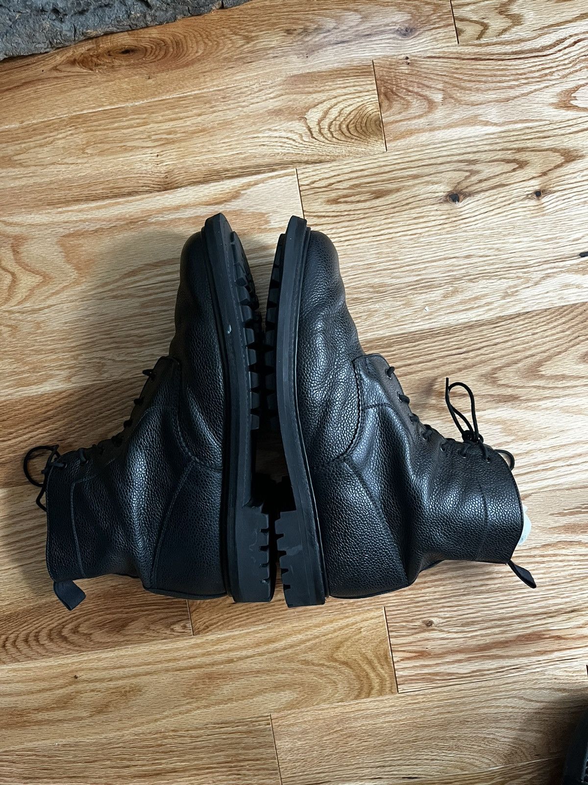 Blackstock & Weber Black Stock Webber Pebbled Grain Military boot | Grailed