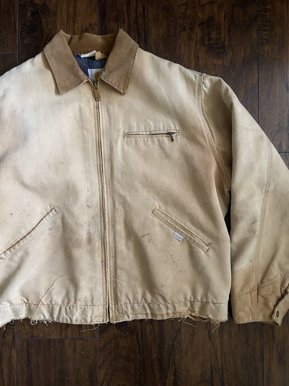 Carhartt Vintage distressed Detroit jacket | Grailed