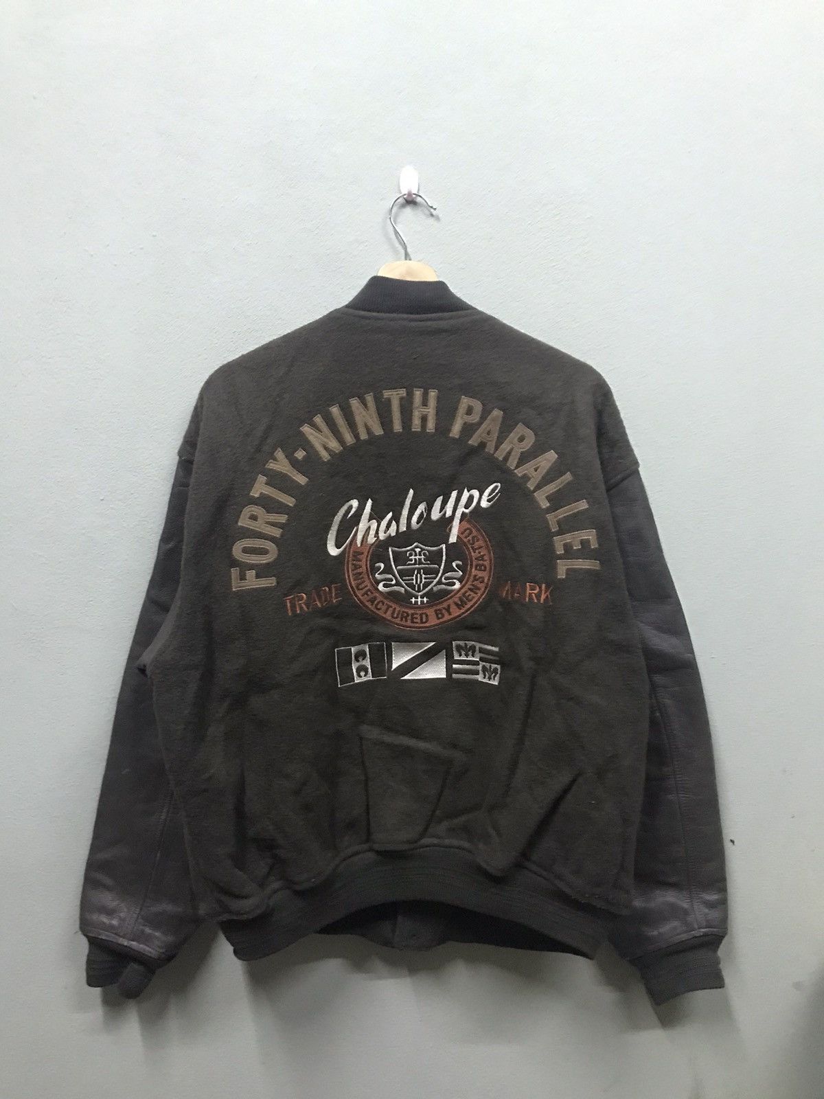 Japanese Brand MEN'S BA-TSU VARSITY JACKET LEATHER | Grailed
