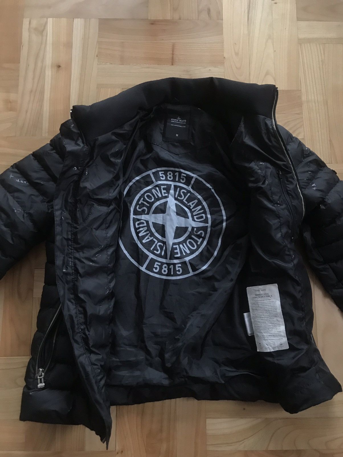 Other × Rare × Streetwear Stone Island Bootleg Puffer Jacket Polyester ...