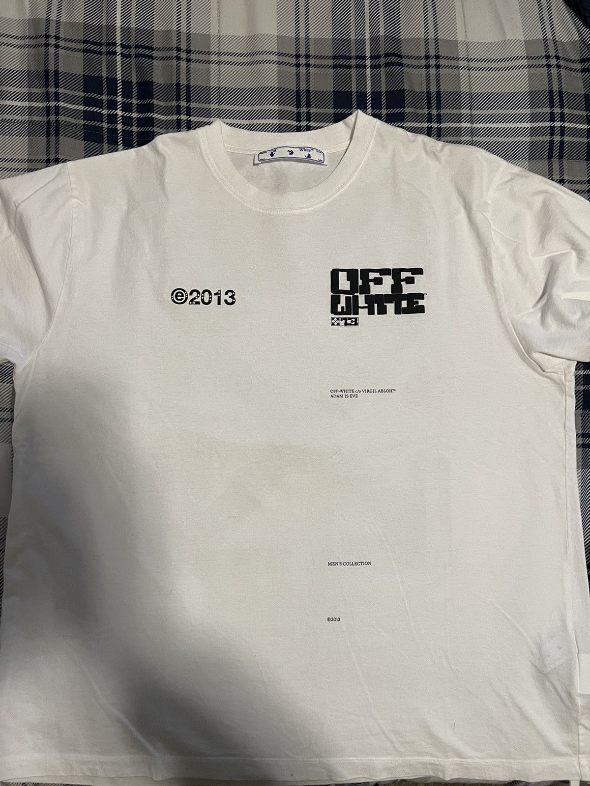 Off-White Tech marker tee | Grailed