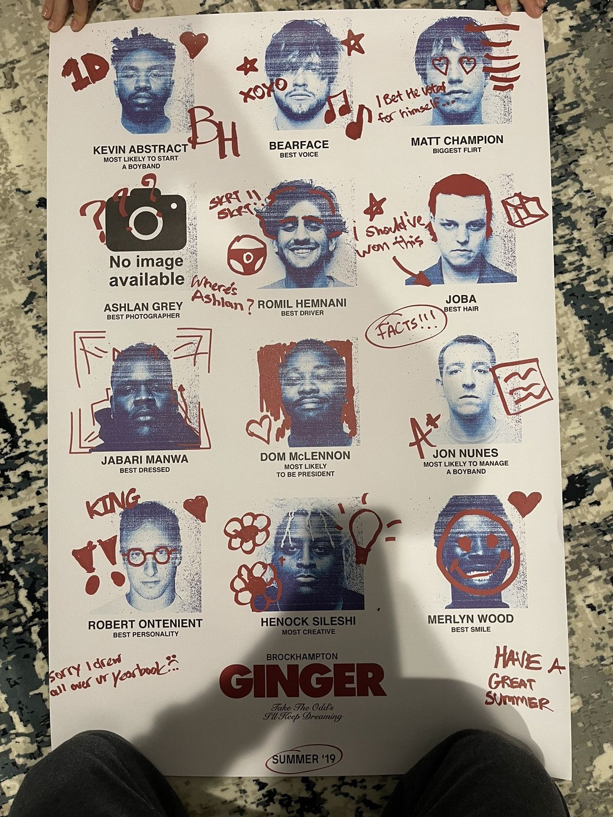 Brockhampton Brockhampton Ginger Poster | Grailed
