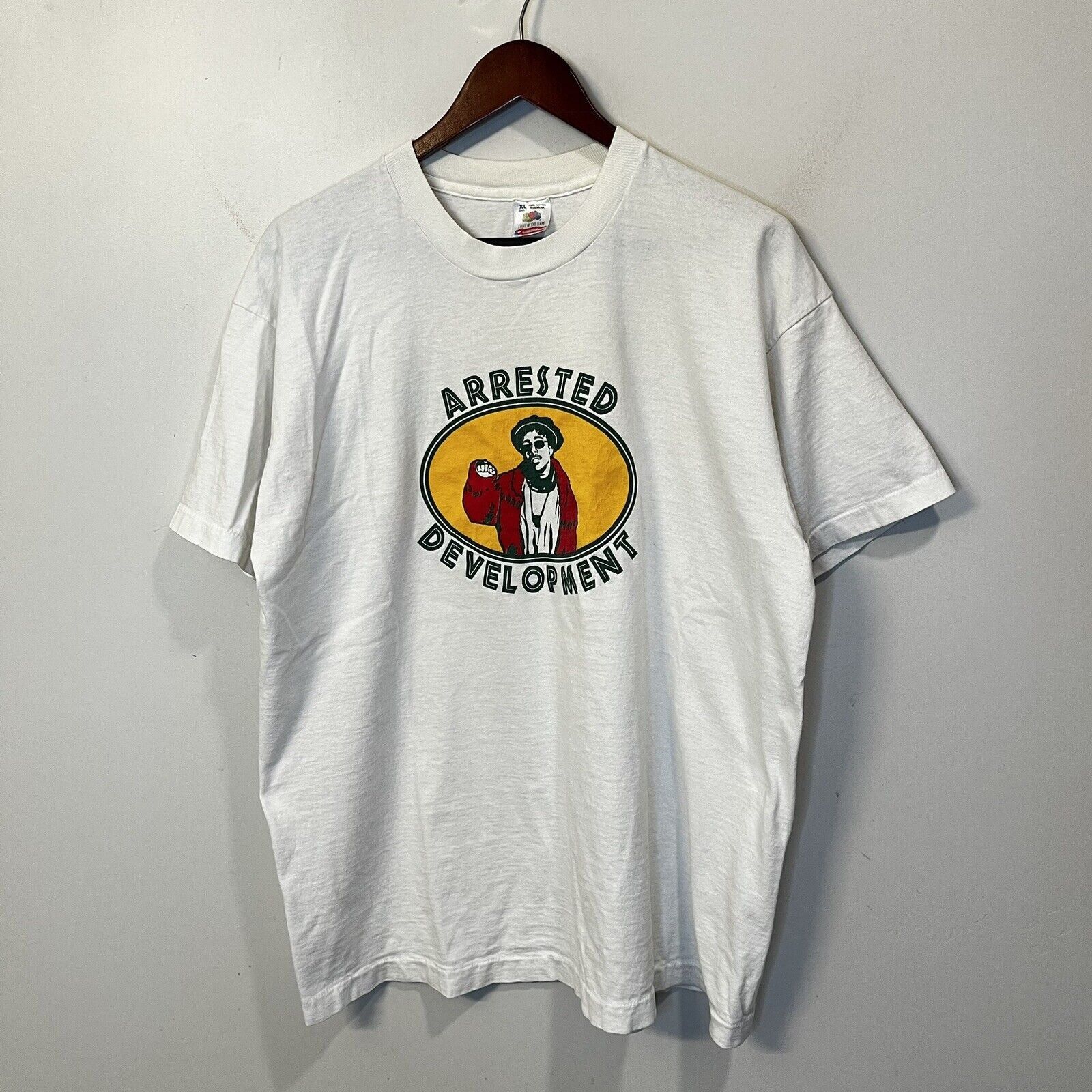 Rap Tees × Vintage Vintage 90s Arrested Development Tee T Shirt White Tee Xl Grailed