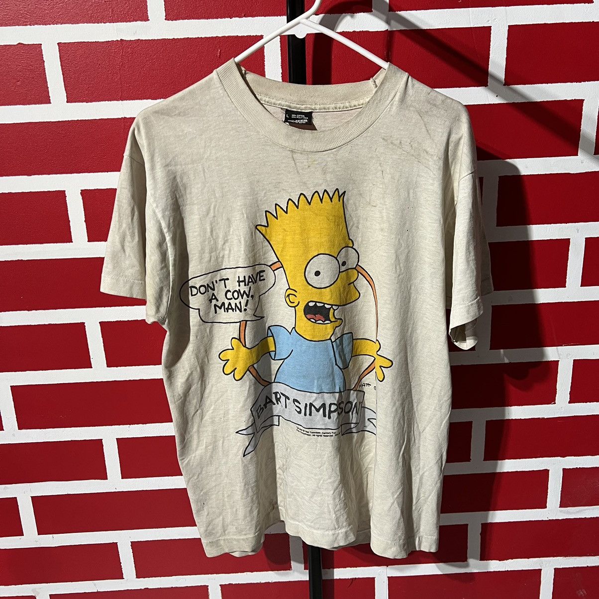 Vintage 1990 Bart Simpson Tee | Grailed