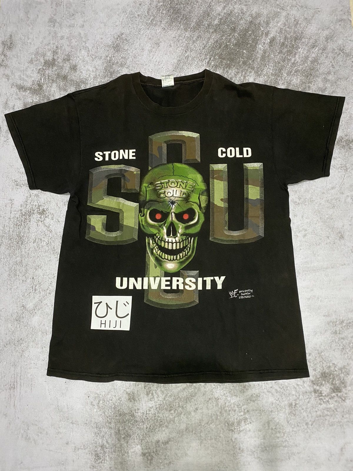 Vintage × WWE × WWF Vintage 90s Stone Cold University | Grailed
