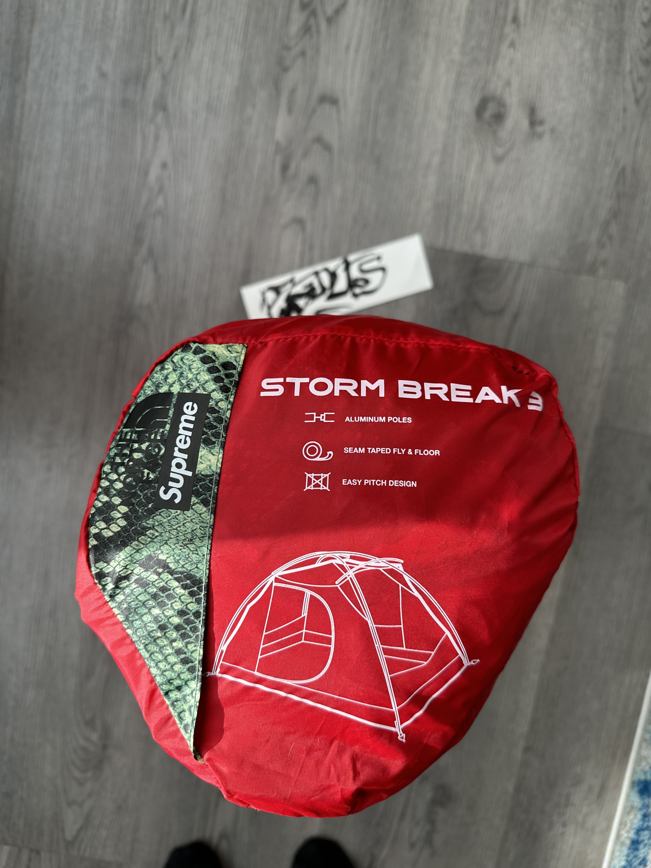 Supreme Supreme x The North Face Snakeskin Tent Stormbreak 3 | Grailed
