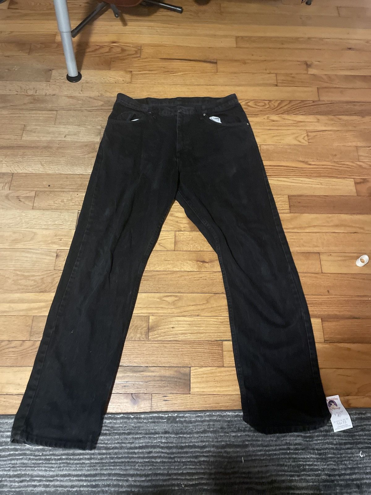 Wrangler Black Denim Wrangler jeans | Grailed