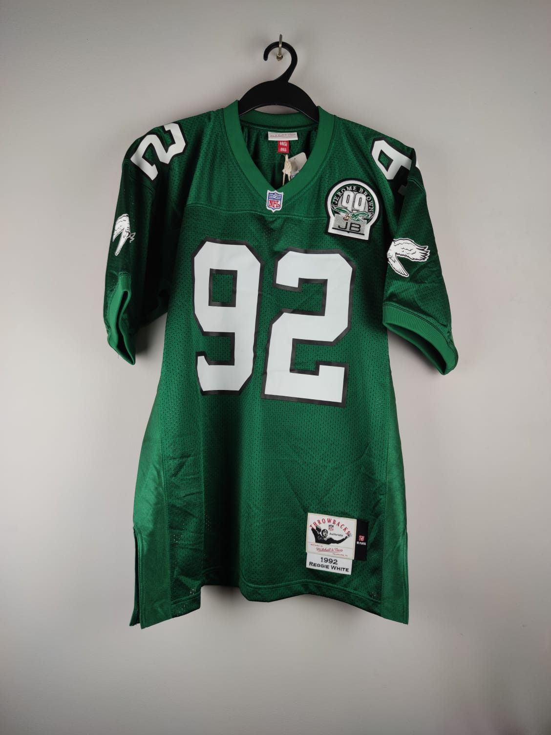 Mitchell & Ness × NFL Reggie White #92 Philadelphia Eagles Authentic ...