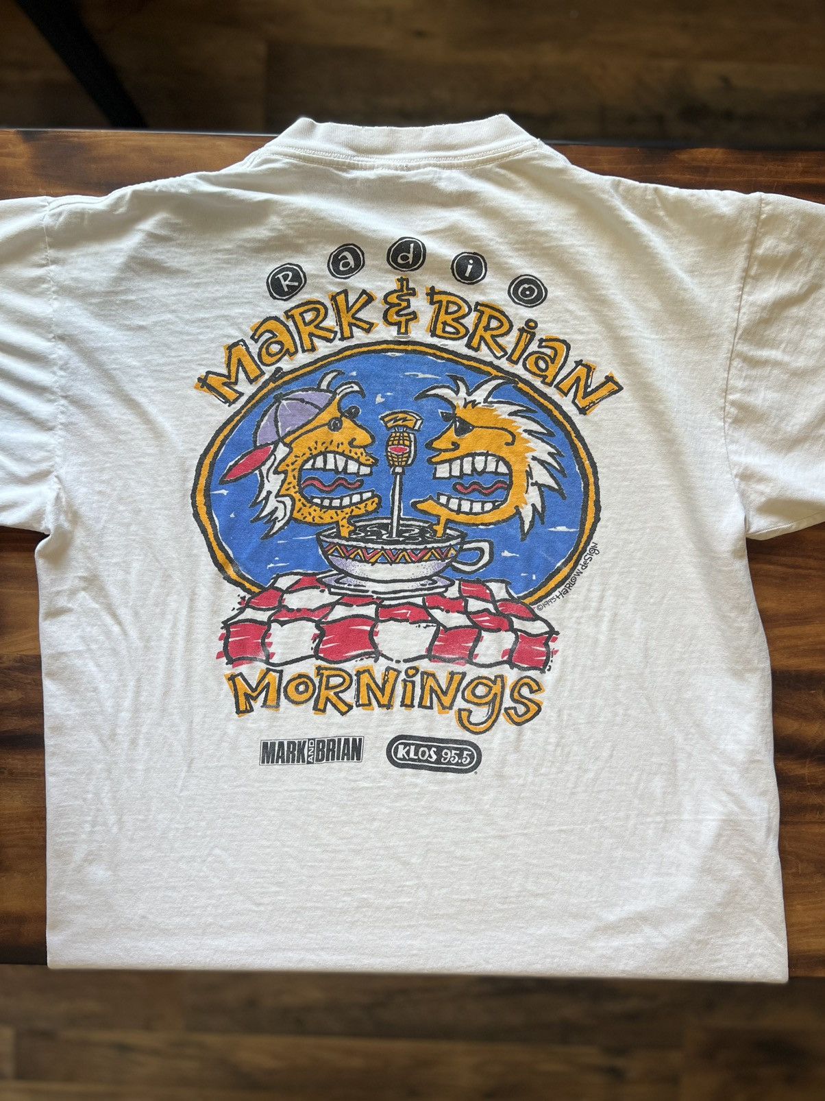 Vintage Vintage 90s Mark and Brian Morning Radio Shirt | Grailed