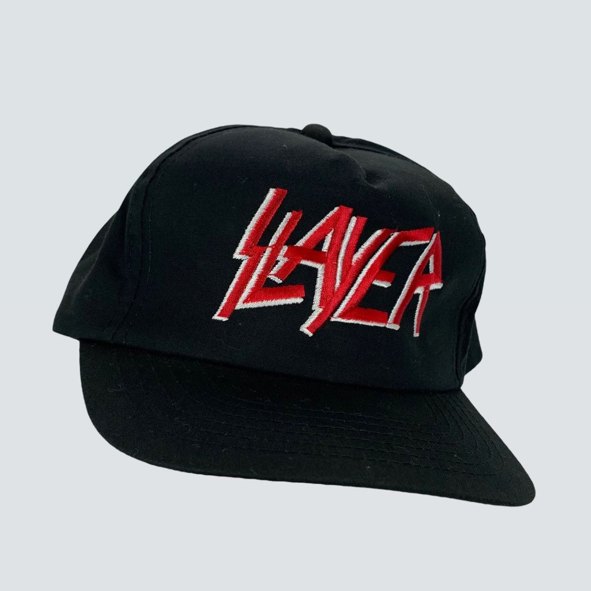 Hat × Slayer × Vintage Vintage 1991 Slayer Hat 90s | Grailed