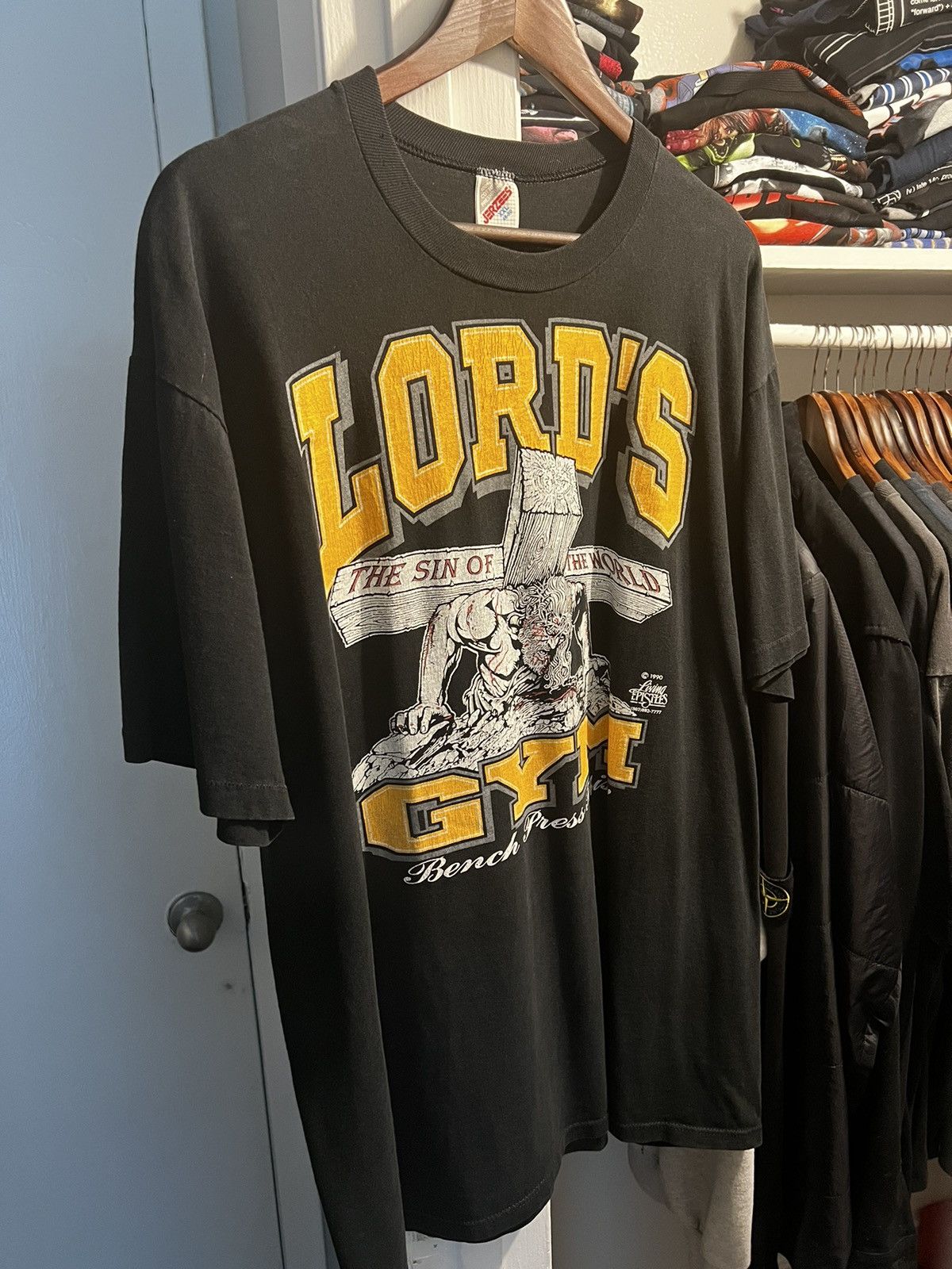 Vintage Vintage 1990s Living Epistles Lords Gym Shirt | Grailed