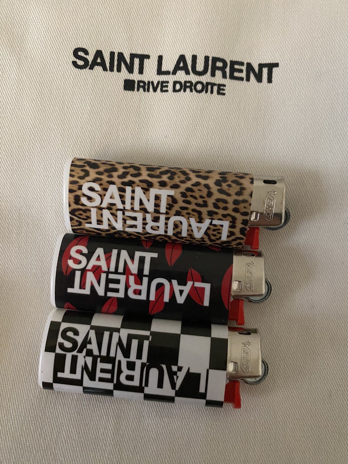 Saint Laurent Paris Saint Laurent Lighter Set | Grailed