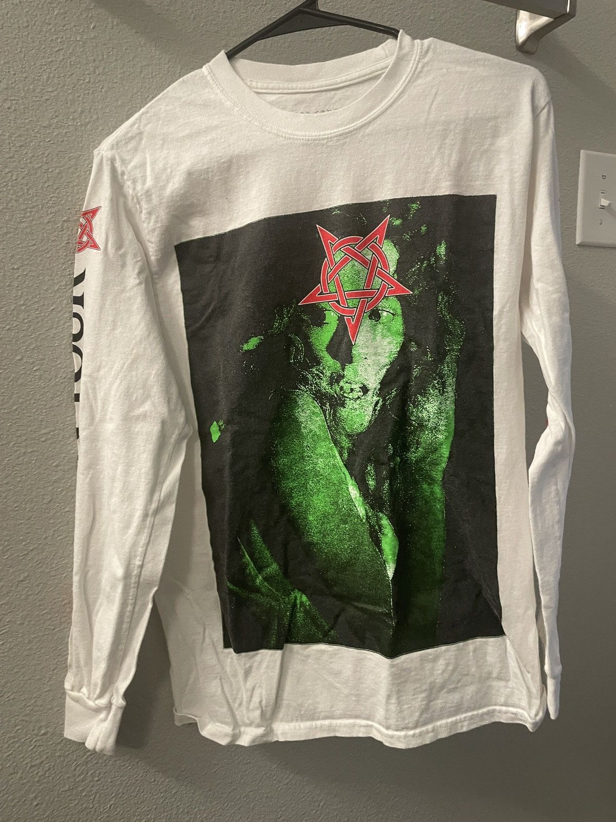 Playboi Carti Playboi carti neon tour pentagram rare | Grailed